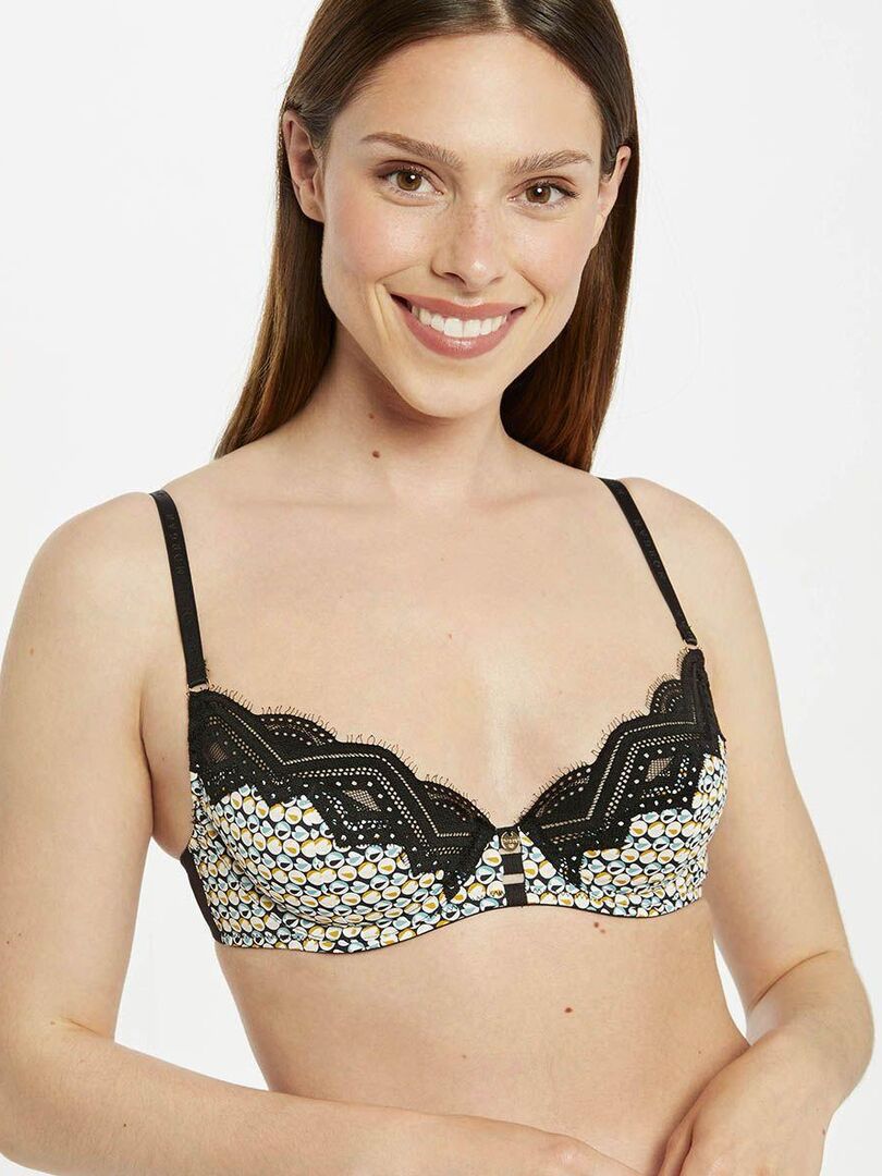 Soutien-gorge armature CANDICE - Morgan Lingerie - Noir - Kiabi - 30.50€