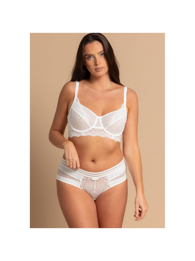Soutien-gorge ivoire Sofia - Blanc - Grandes tailles - Femme - 29.90€ - Kiabi