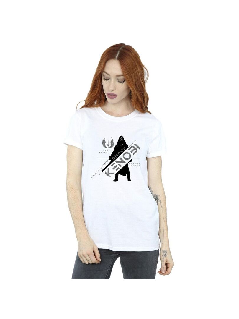 Star Wars - T-shirt JEDI KNIGHT - Blanc - Kiabi - 25.99€