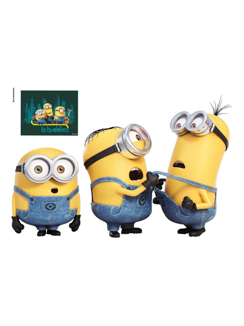 Stickers geant Relax Les Minions - Jaune - Enfant - 0.00€ - Kiabi