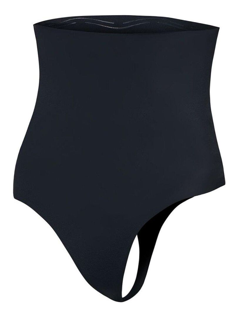 String gaine invisible taille haute Justine - Noir - Kiabi - 42.60€ String gaine invisible taille haute Justine - Noir - Kiabi - 42.60€
