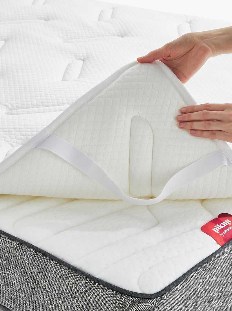 Surmatelas 180x200cm| PIKOLIN HOME| Visco+Fibre| Confort Ergonomique ...