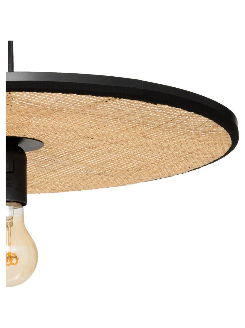 Suspension plate en rotin - Beige - Kiabi - nu€