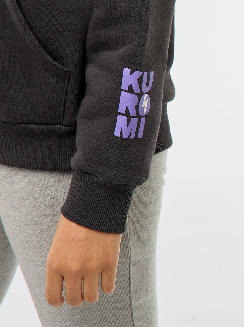 Sweat à capuche 'Hello Kitty' - Noir - Ado fille - 22.00€ - Kiabi