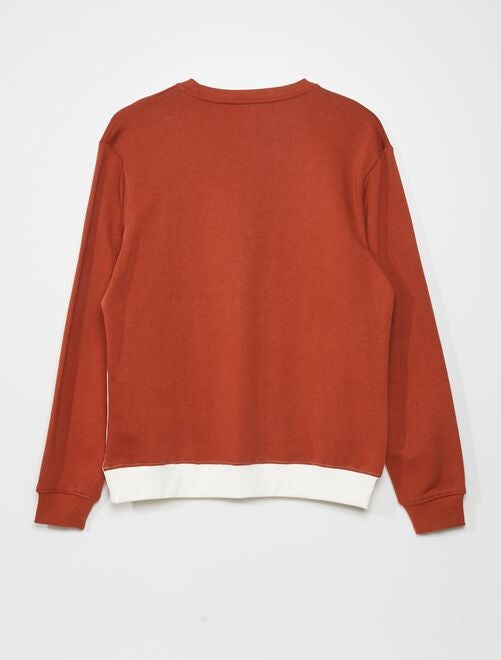 Sweat color block femme