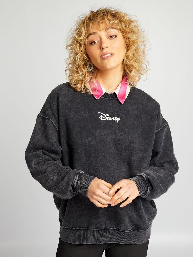 Sweat 'Disney' - Noir - Kiabi - 20.00€