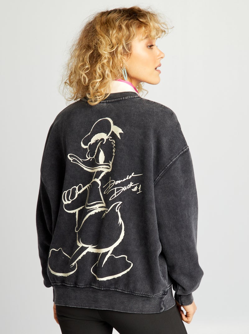 Sweat 'Disney' - Noir - Femme - 20.00€ - Kiabi