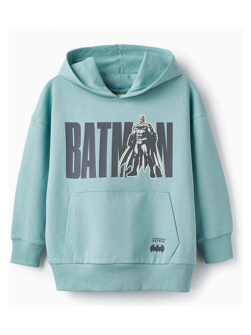 Sweat en coton à capuche pour garçon 'Batman' WARNER BATMAN - Bleu ...