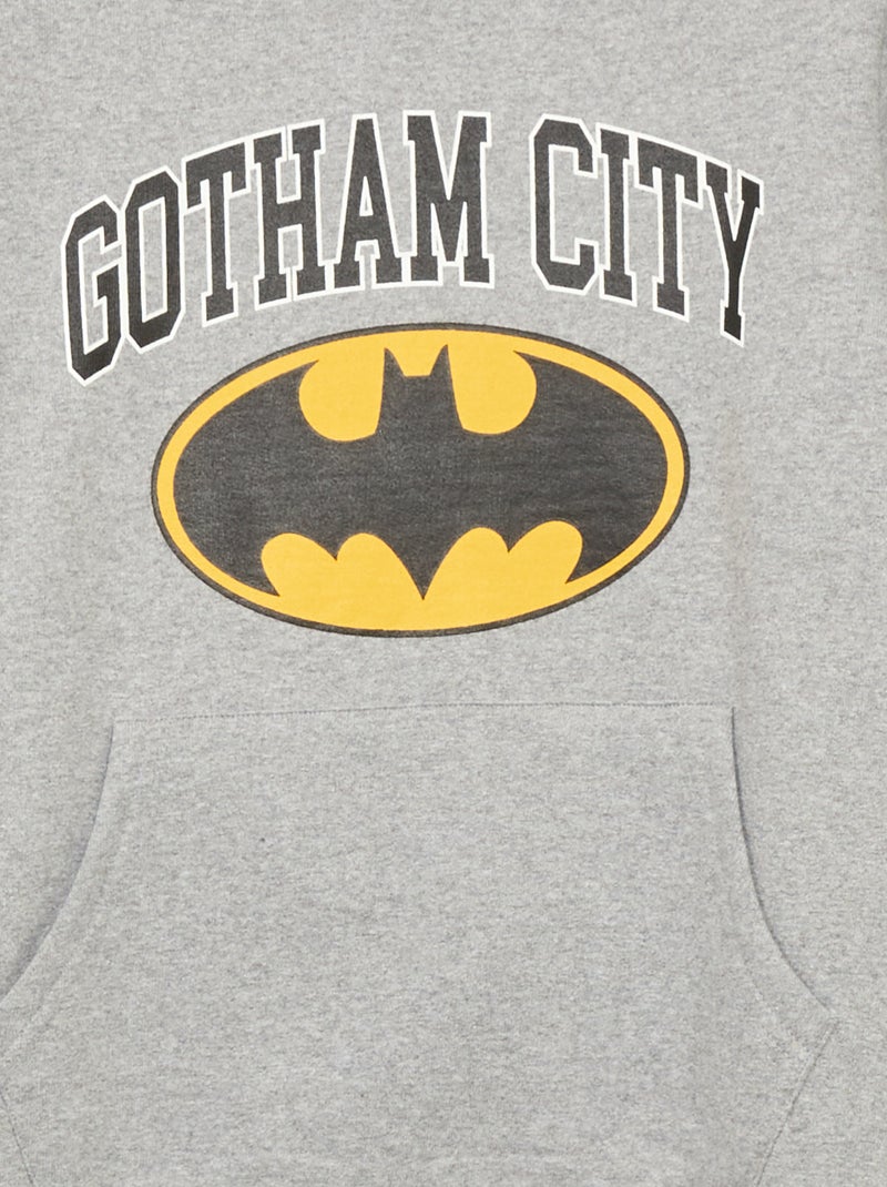 Sweat en molleton 'Batman' - Gris - 16.00€ - Kiabi