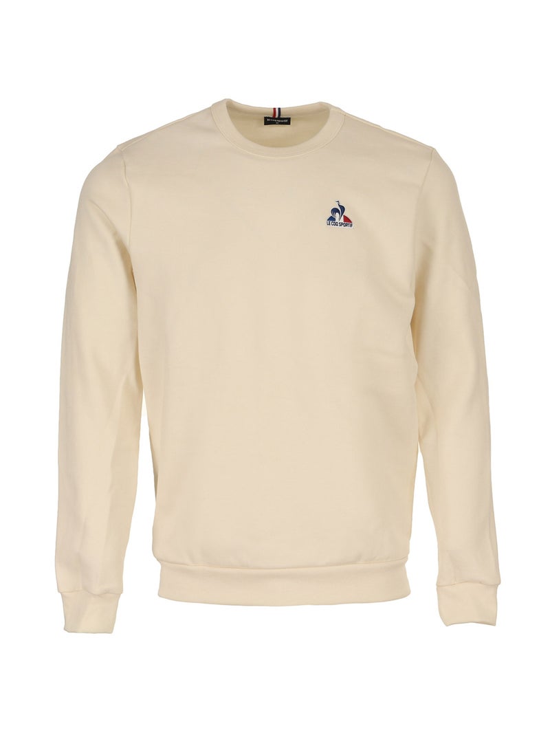 Sweat Le Coq Sportif Ess Crew - Ecru - 49.99€ - Kiabi