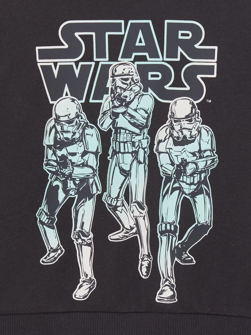 Sweat molletonné 'Star Wars' - Noir - Kiabi - 7.00€