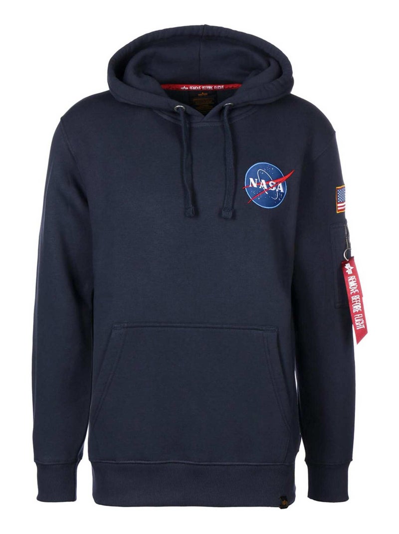 Sweat Nasa Space Shuttle Hoody - Bleu marine - 0.00€ - Kiabi