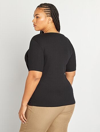 T-shirt manches courtes femme : découvrez nos modèles - Kiabi