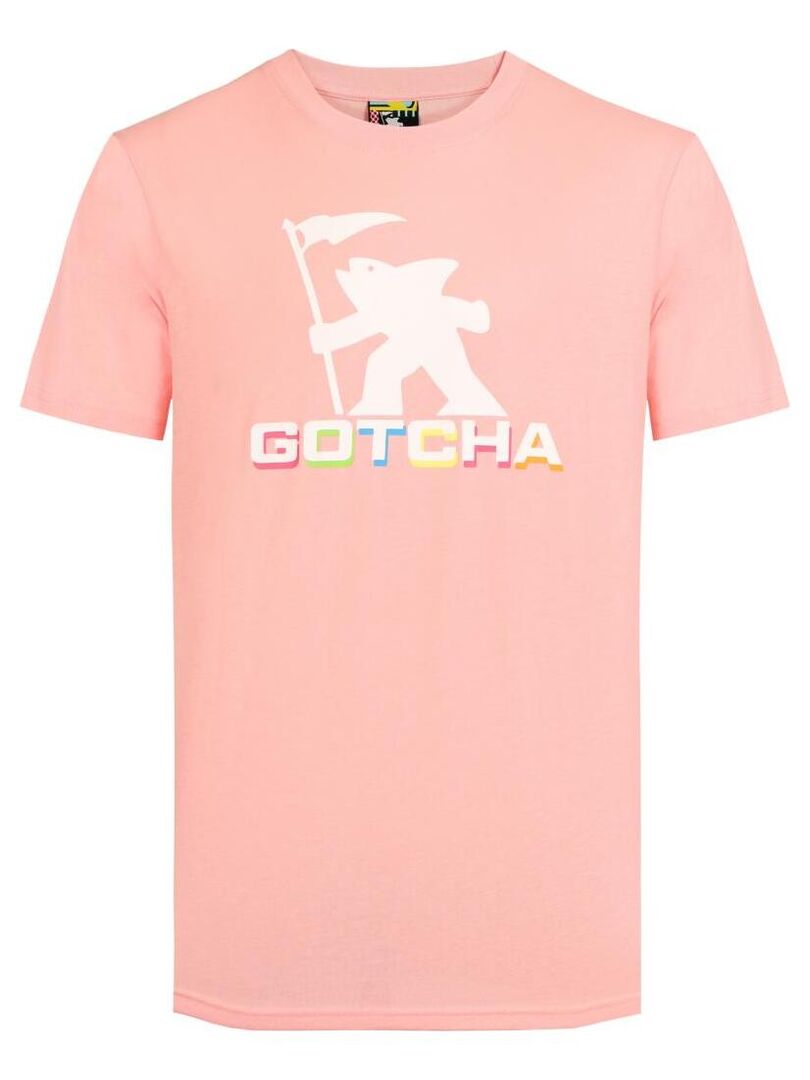 T-shirt Coton Fishman Tee M - Rose - Kiabi - 16.99€