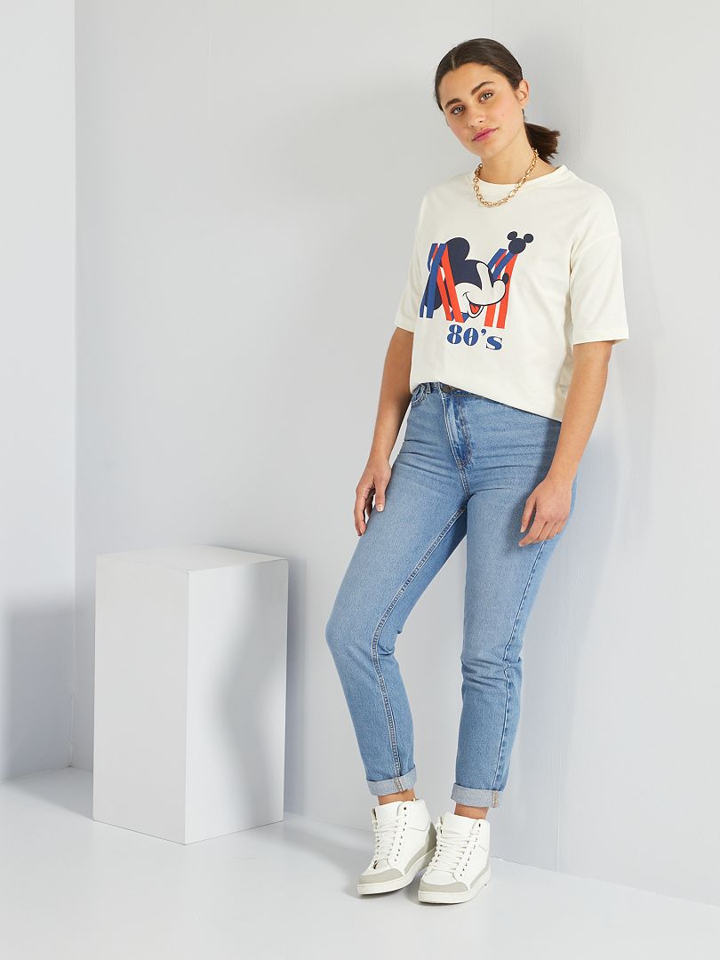 T-shirt 'Mickey' de 'Disney' - beige - Kiabi - 9.00€