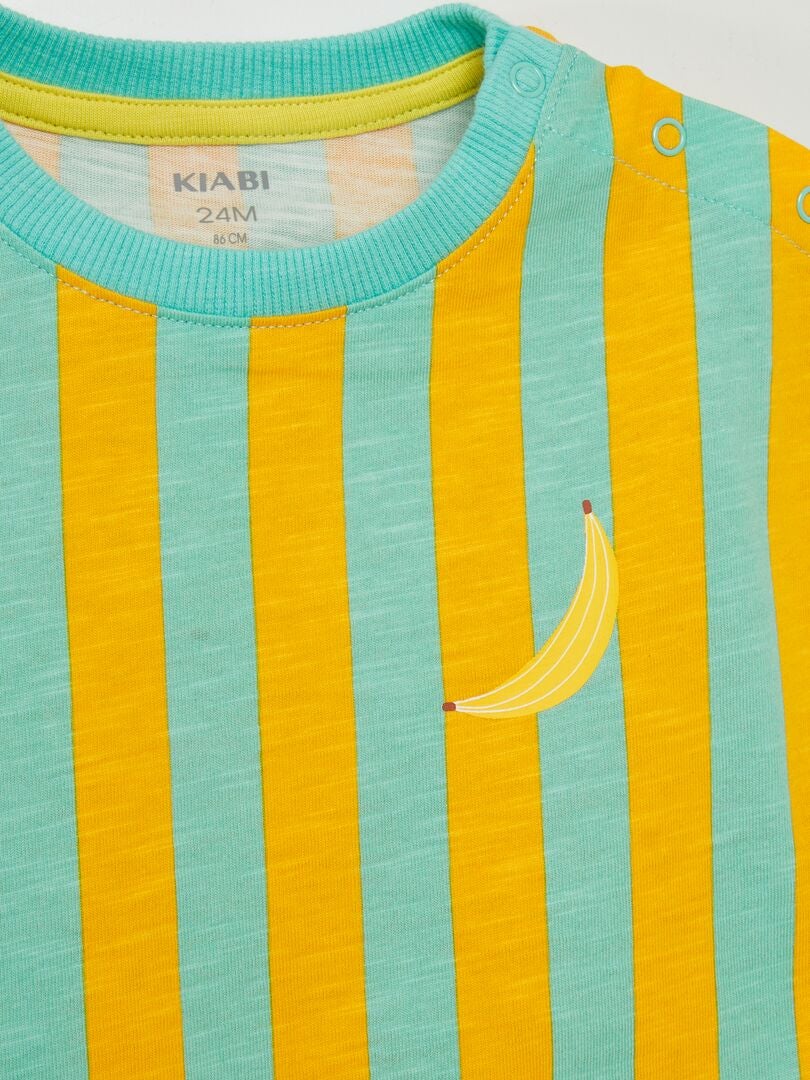 T-shirt rayé X Ariane Butto - Jaune - Kiabi - 5.00€ T-shirt rayé X Ariane Butto - Jaune - Kiabi - 5.00€