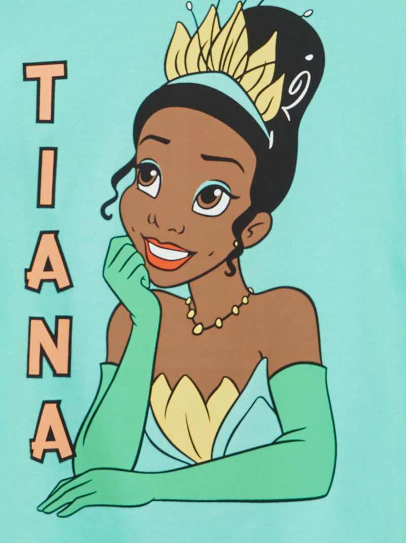 T-shirt 'Tiana' 'Disney' - VERT - Fille - 5.00€ - Kiabi