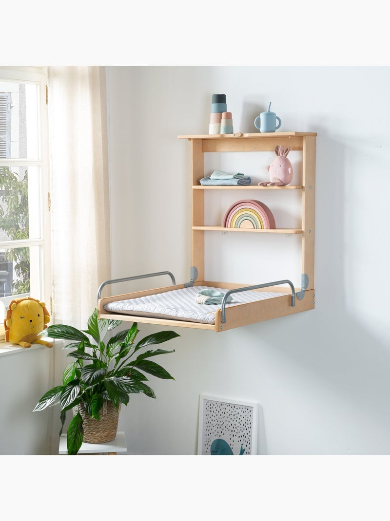 Table à langer murale rabattable + matelas déperlant 'Roba style ...