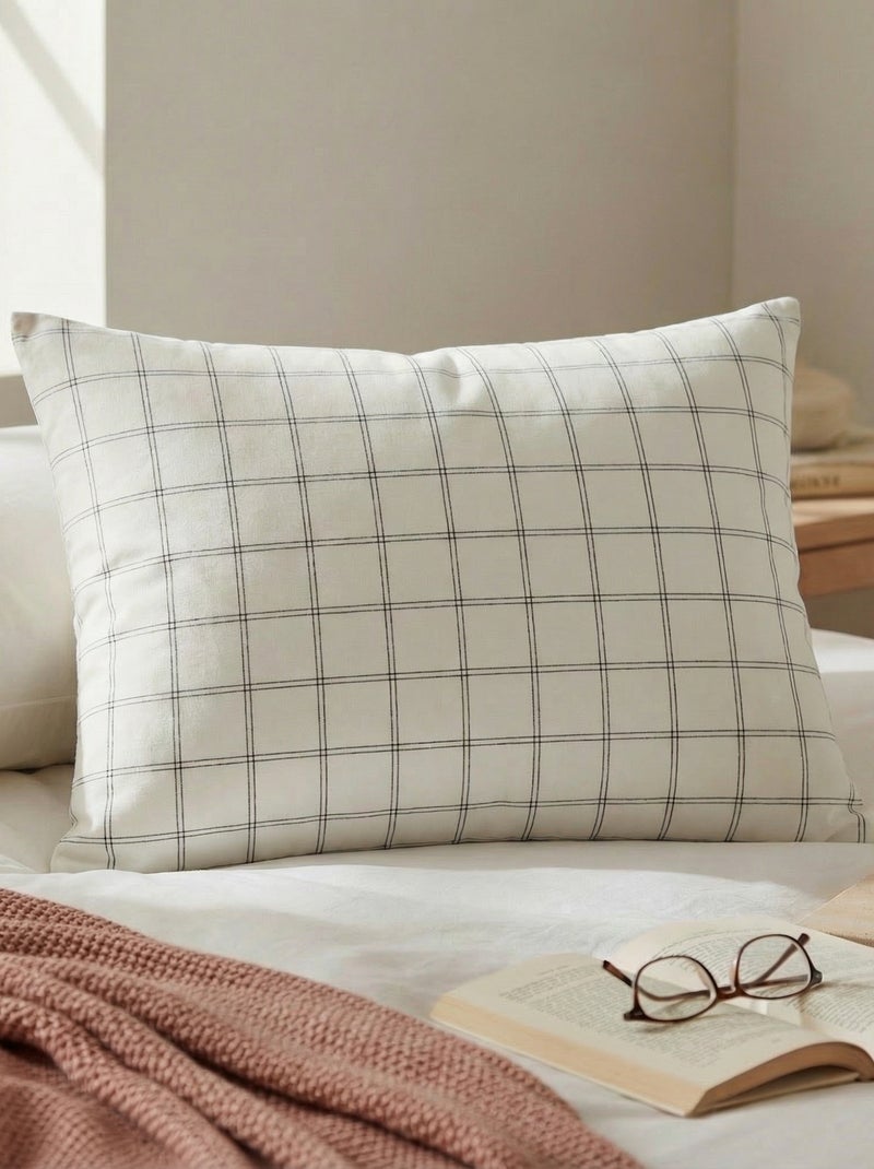 Taie d'oreiller unie (50 x 70 cm) - Kiabi Home - Blanc cassé - Maison ...