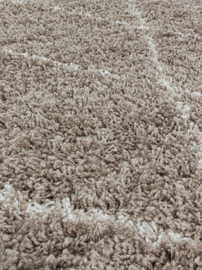 Tapis berbère style SHAGGY A OEKO-TEX® - Beige - Kiabi - 54.99€