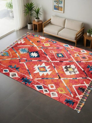 Tapis extérieur tissé kilim rectangle EXT LAHORS - Multicolore - 59.99€ - Kiabi