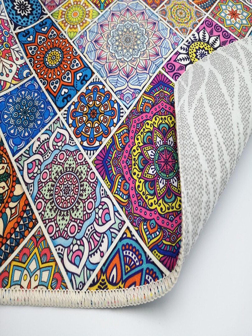 Tapis Coloré, Chaud - Multicolore - Kiabi - 15.95€