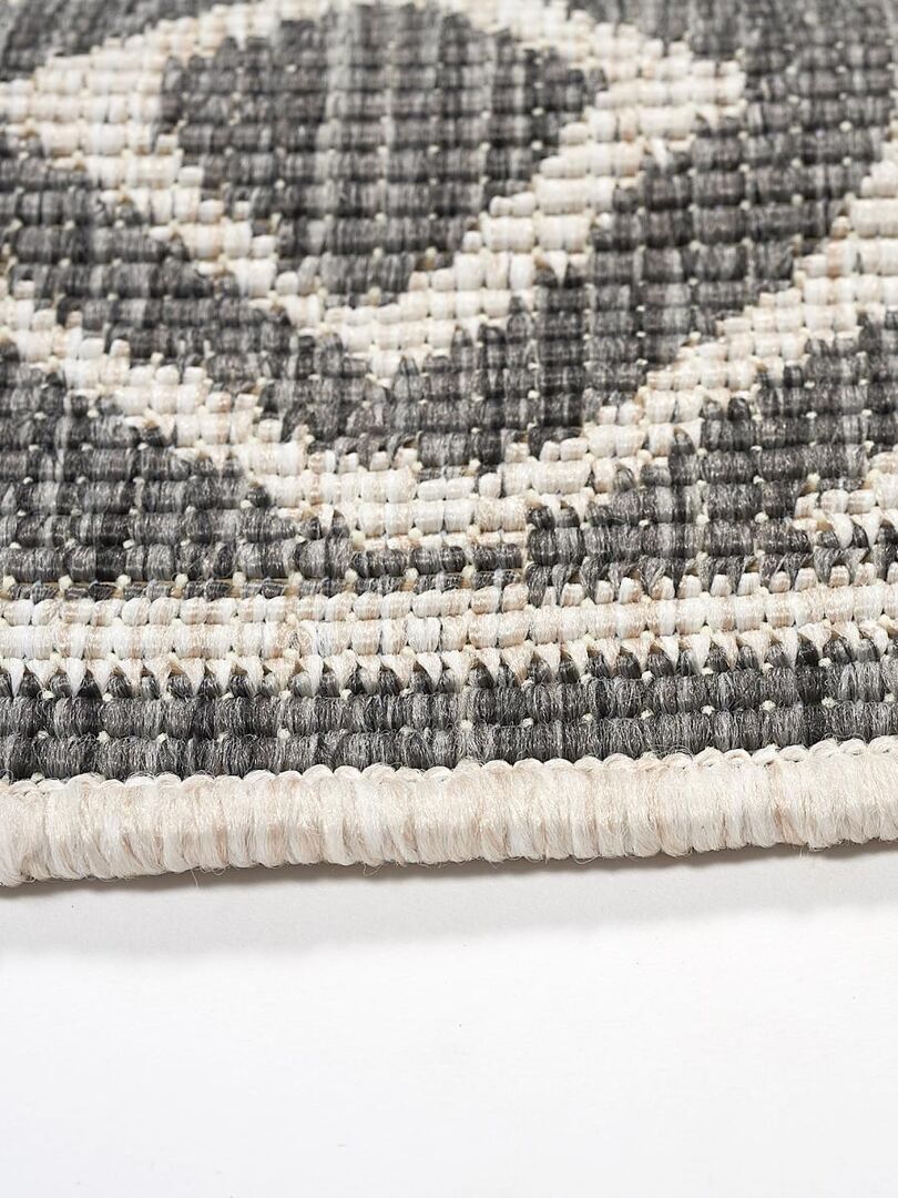 Tapis extérieur, kilim reversible EX1 LISI - Gris - Kiabi - 62.99€