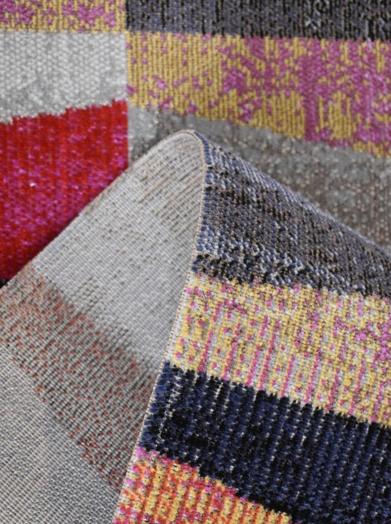 Tapis extérieur tissé kilim rectangle EXT CONTO - Multicolore - 59.99€ - Kiabi