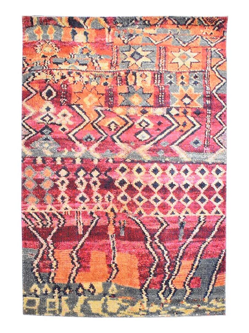 Tapis extérieur tissé kilim rectangle EXT FESA - Multicolore - Kiabi - 69.99€