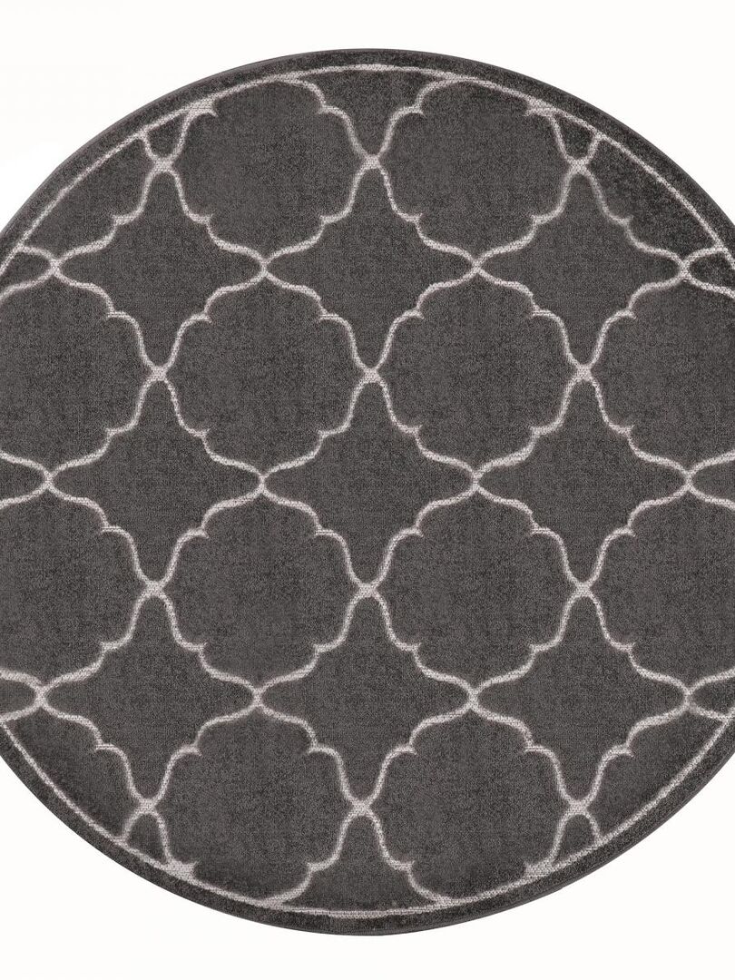 Tapis extérieur tissé kilim rectangle KUMA - Gris - Kiabi - 49.99€