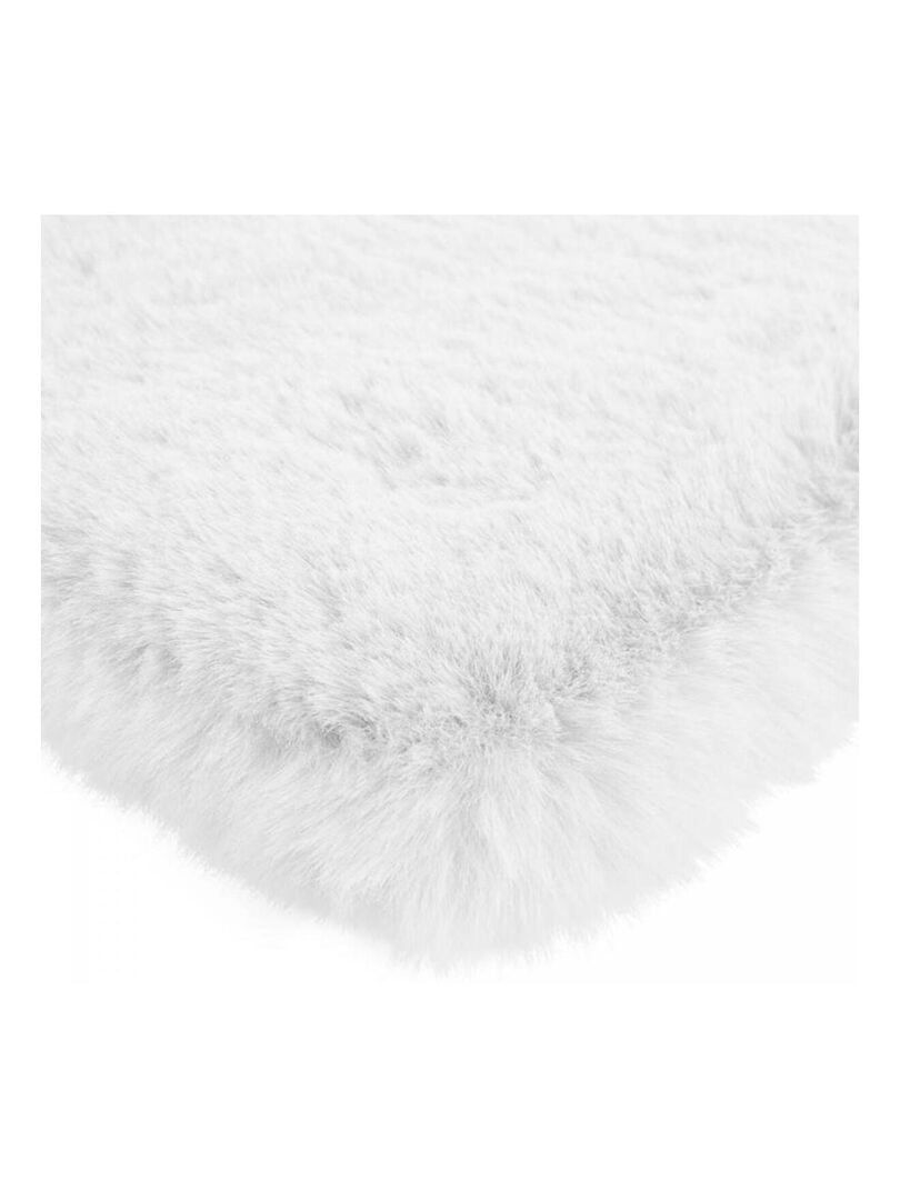 Tapis longs poils shaggy 160x230 rectangle tufté bleu clair motif uni SG UNI - Multicolore ...