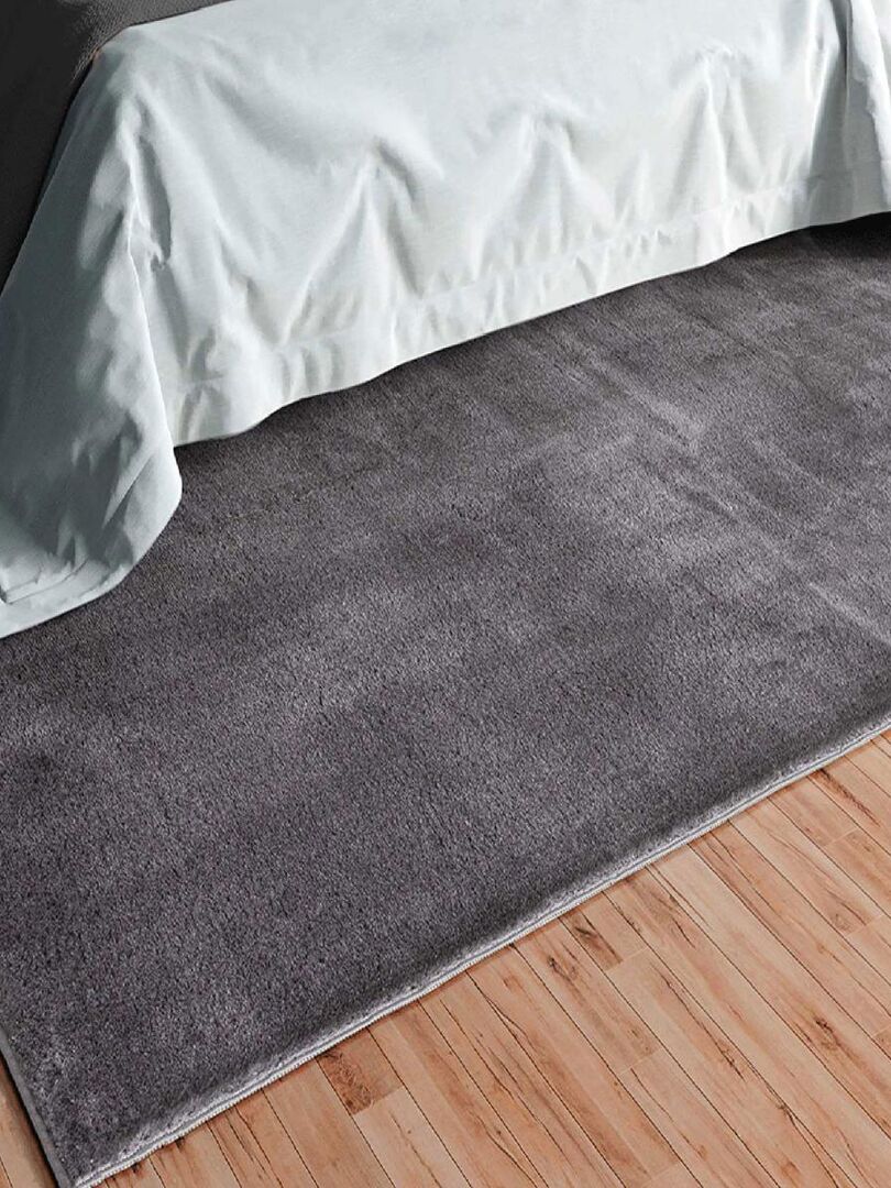 Tapis longs poils shaggy tissé motif uni LOFTUNI - Multicolore - Kiabi - 54.99€