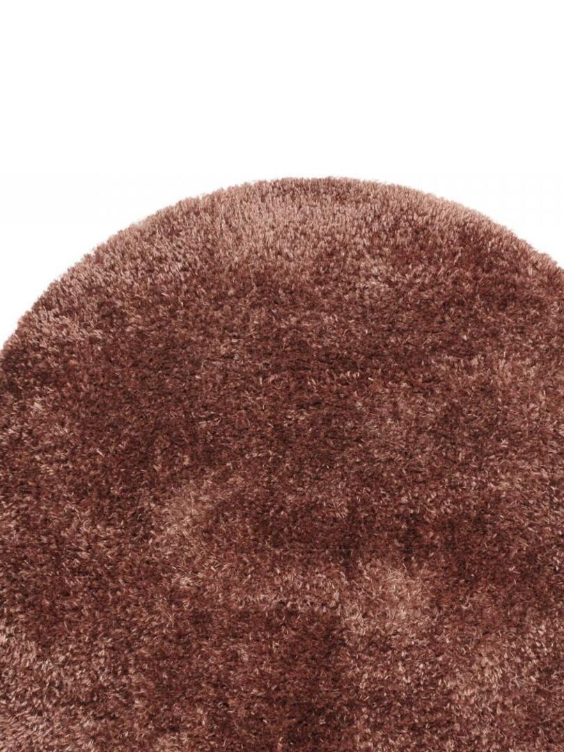 Tapis longs poils shaggy tissé motif uni UNI A - Marron - Kiabi - 119.99€