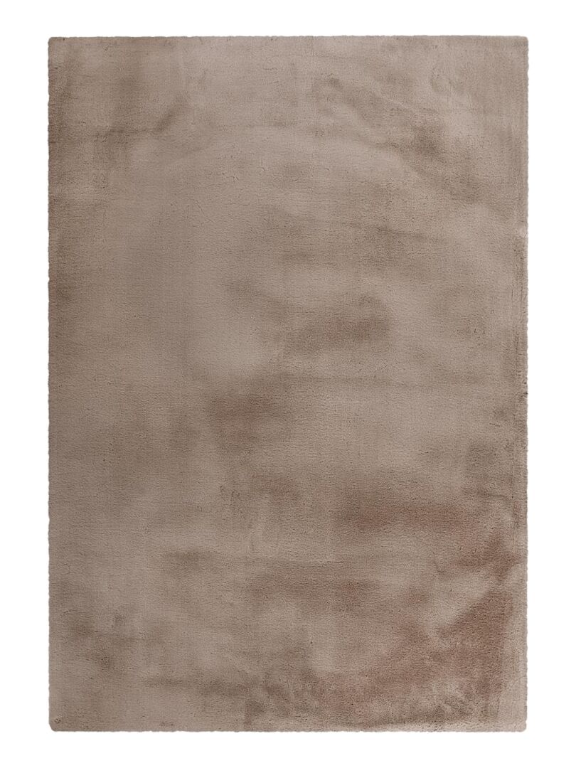 Tapis longs poils shaggy tufté motif uni CAREI - Gris - Kiabi - 79.99€