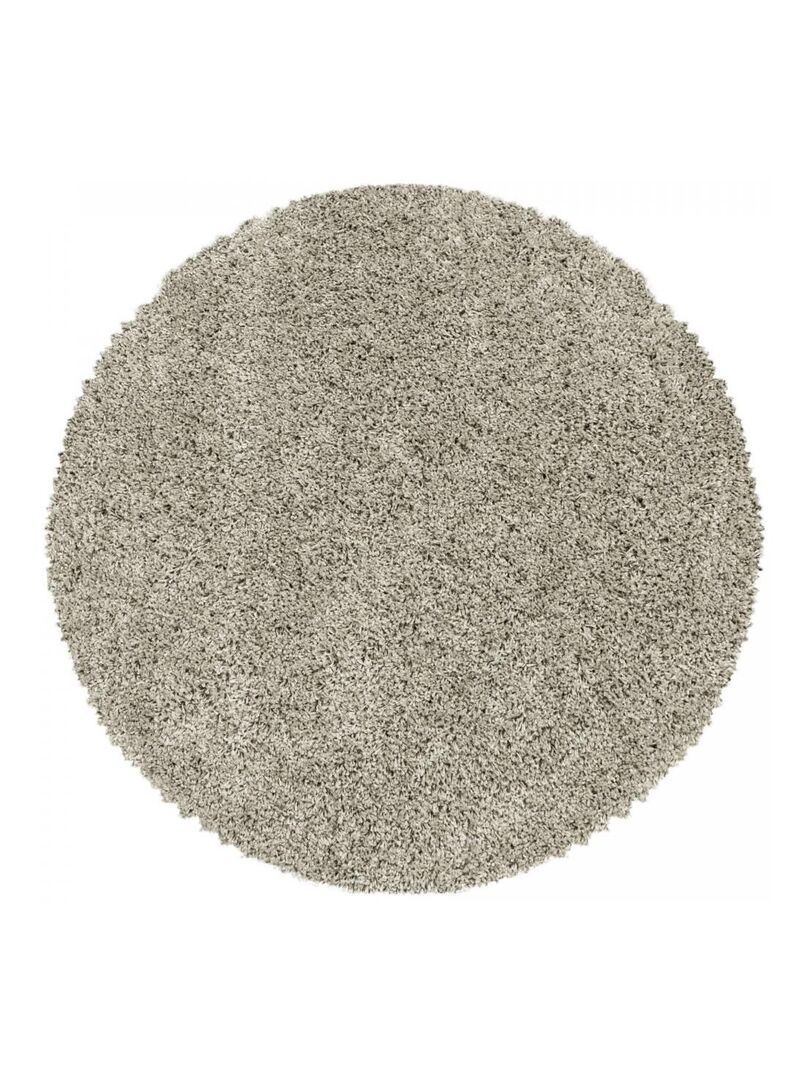 Tapis poils longs shaggy tissé motif uni UNI I - Beige - Kiabi - 47.99€