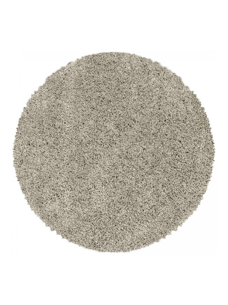 Tapis poils longs shaggy tissé motif uni UNI I - Beige - 44.99€ - Kiabi