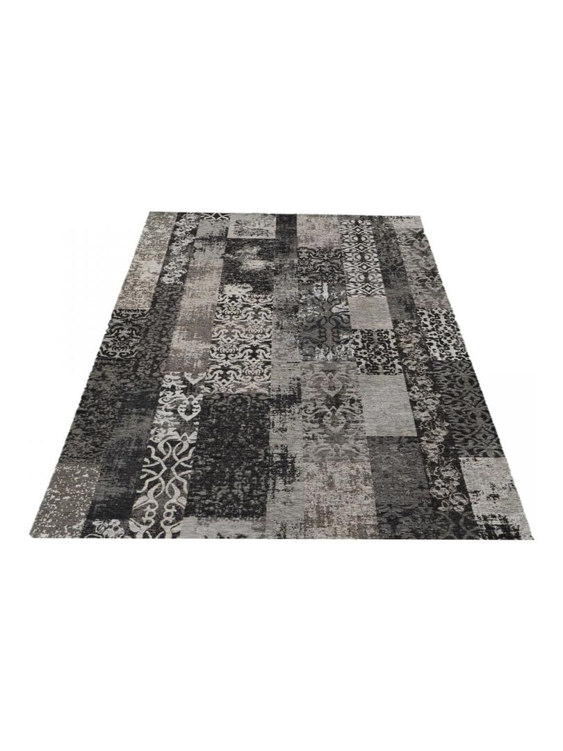 Tapis salon 160x230 MARADO TISSÉ À PLAT Gris OEKO TEX idéal pour le salon - Gris - Kiabi - 74.99€