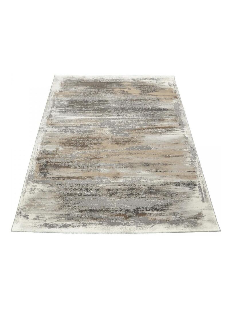 Tapis salon 200x290 GRIKA Gris OEKO TEX idéal pour la salle à manger - Gris - Kiabi - 99.99€
