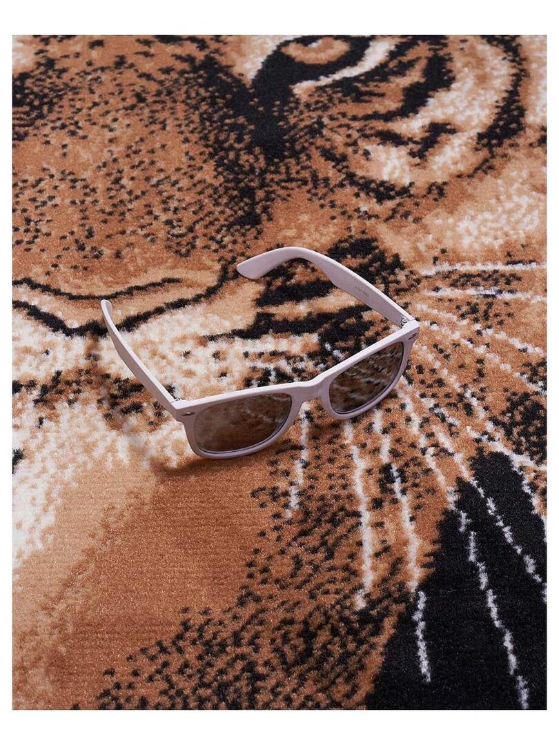 Tapis salon BC TIGER en polypropylène Fait en Europe - Noir - Kiabi ...