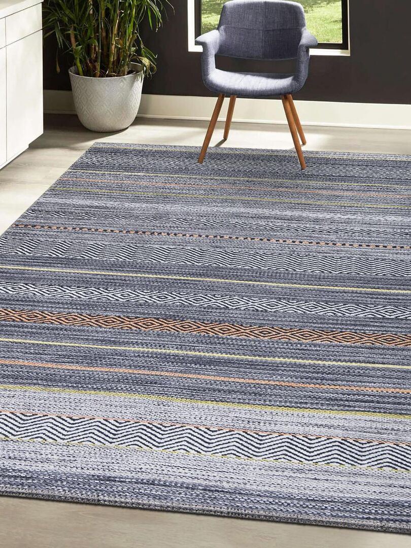 Tapis salon NOBASTA OEKO-TEX® - Gris - Kiabi - 89.99€