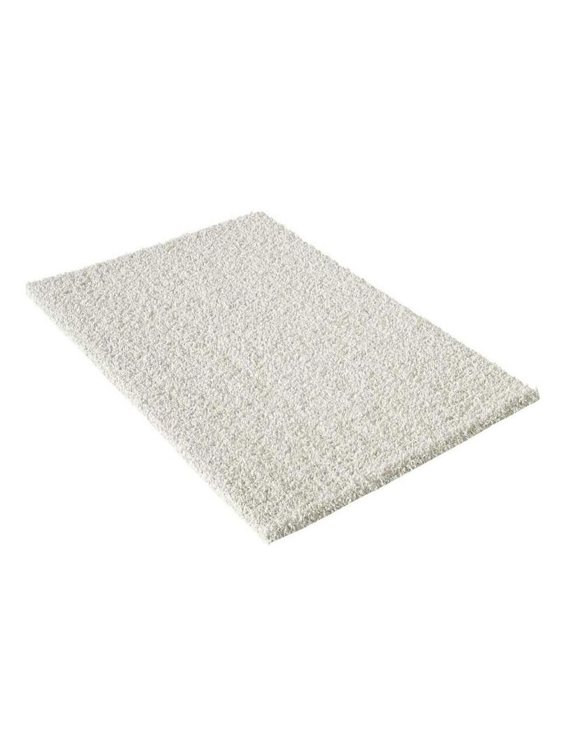 Tapis shaggy 200x290 SG LOCA Crème OEKO TEX idéal pour la salle à manger - Ecru - Kiabi - 54.99€