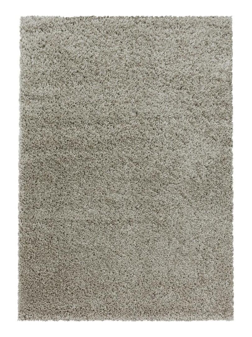 Tapis shaggy SHAGGY SY en polypropylène doux et soyeux OEKO TEX® - Beige - Kiabi - 54.99€