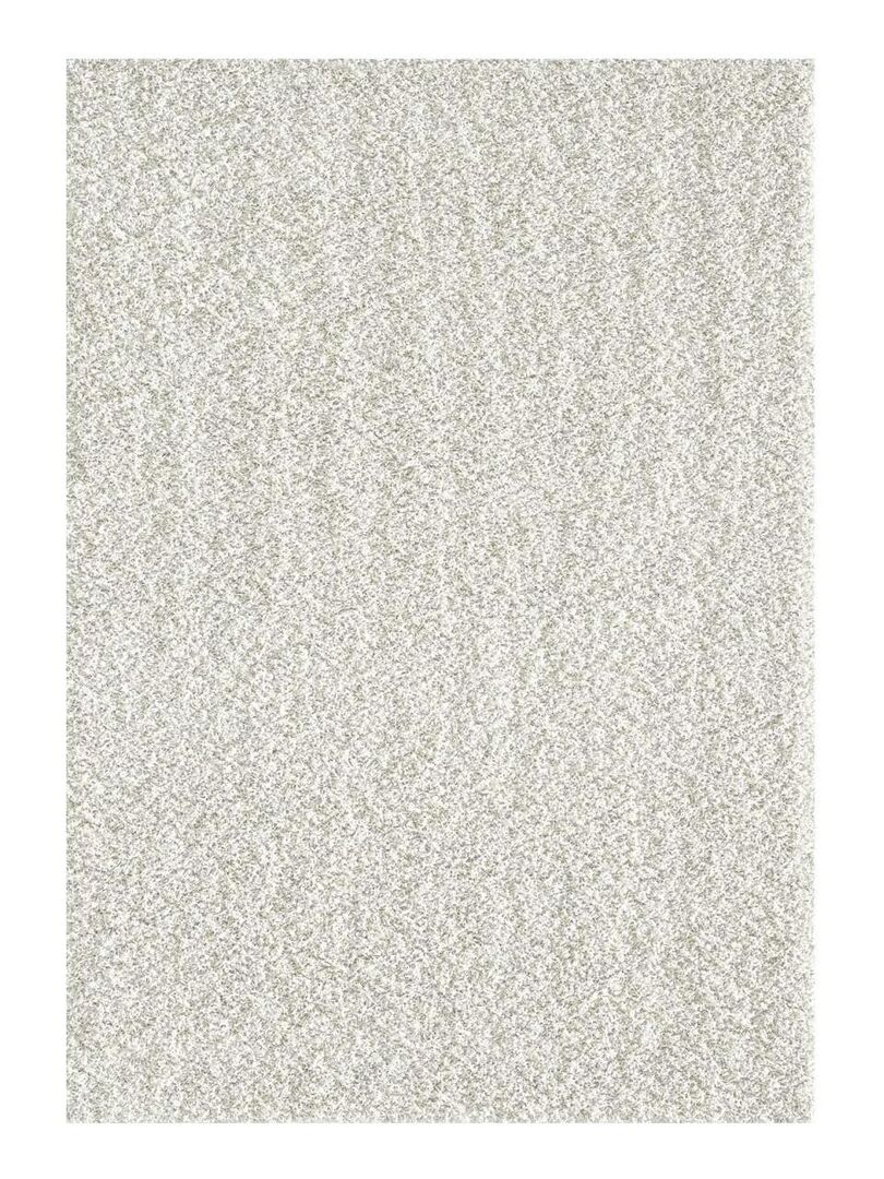 Tapis shaggy tissé motif uni SG LOCA - Ecru - Kiabi - 54.99€