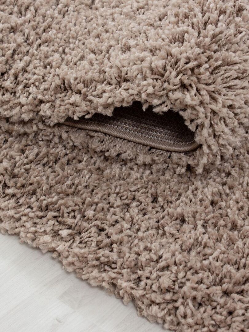 Tapis shaggy UNI L OEKO-TEX® - Beige - Kiabi - 54.99€