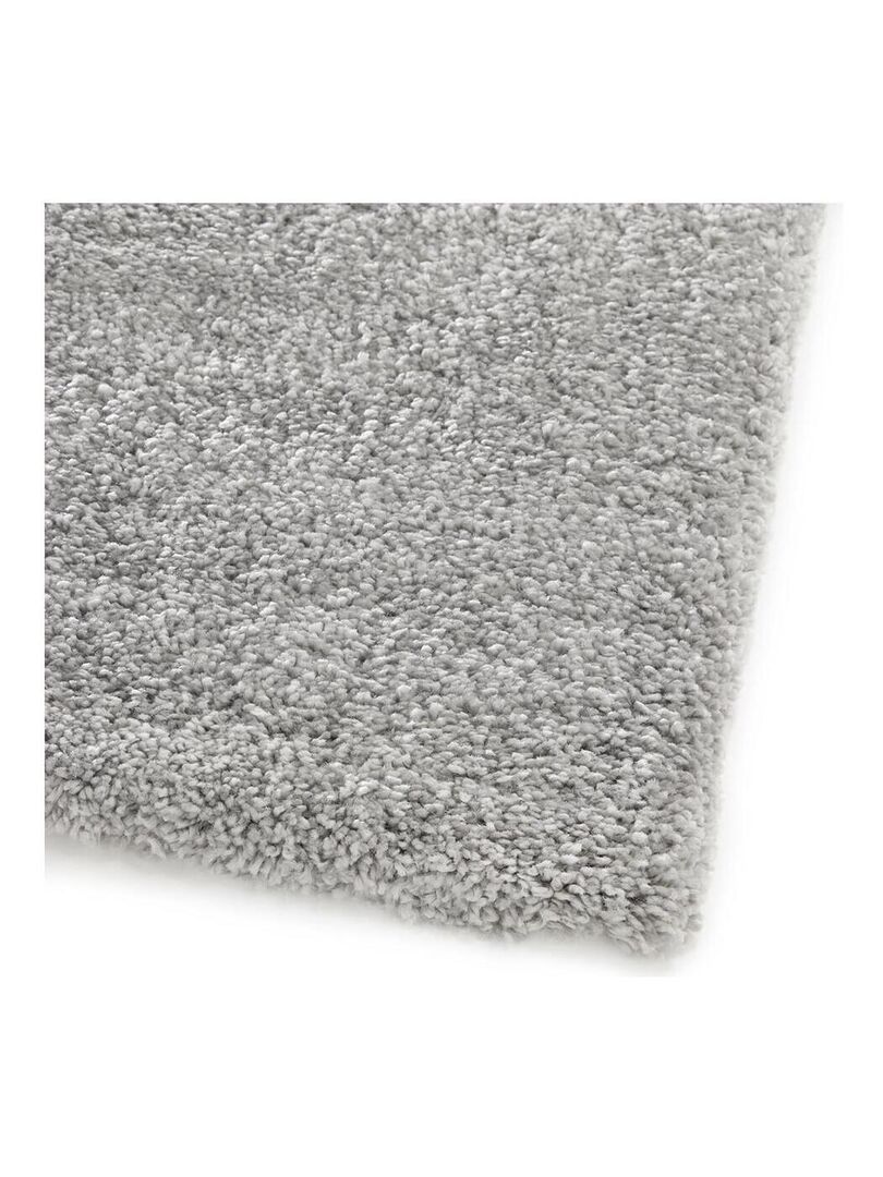Tapis shaggy uni rectangle Hardin - Gris - Kiabi - 97.64€