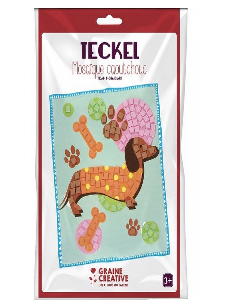 Teckel Mosaique En Caoutchouc - N/A - Kiabi - 8.99€