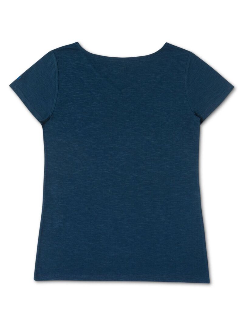 Tee Shirt Mc Bleu Enfant Terre de Marins - Bleu - Kiabi - 15.00€