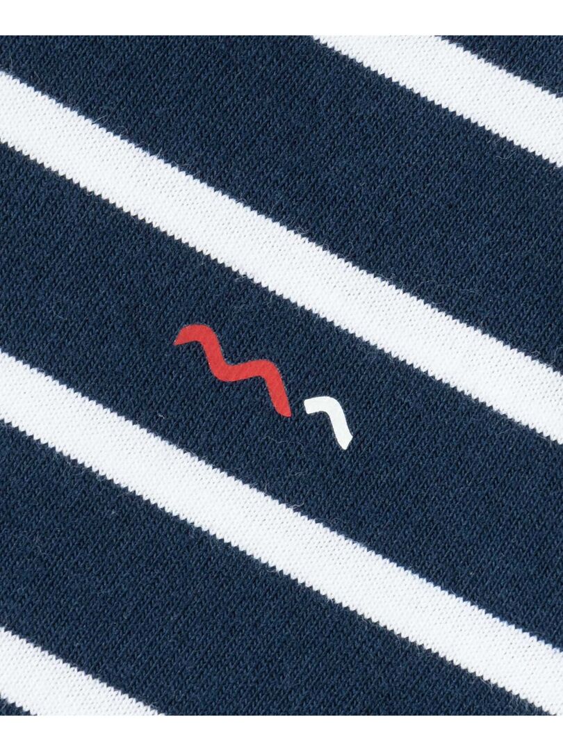 Tee Shirt Ml Multicolore Bébé Terre de Marins - Bleu - Kiabi - 14.00€