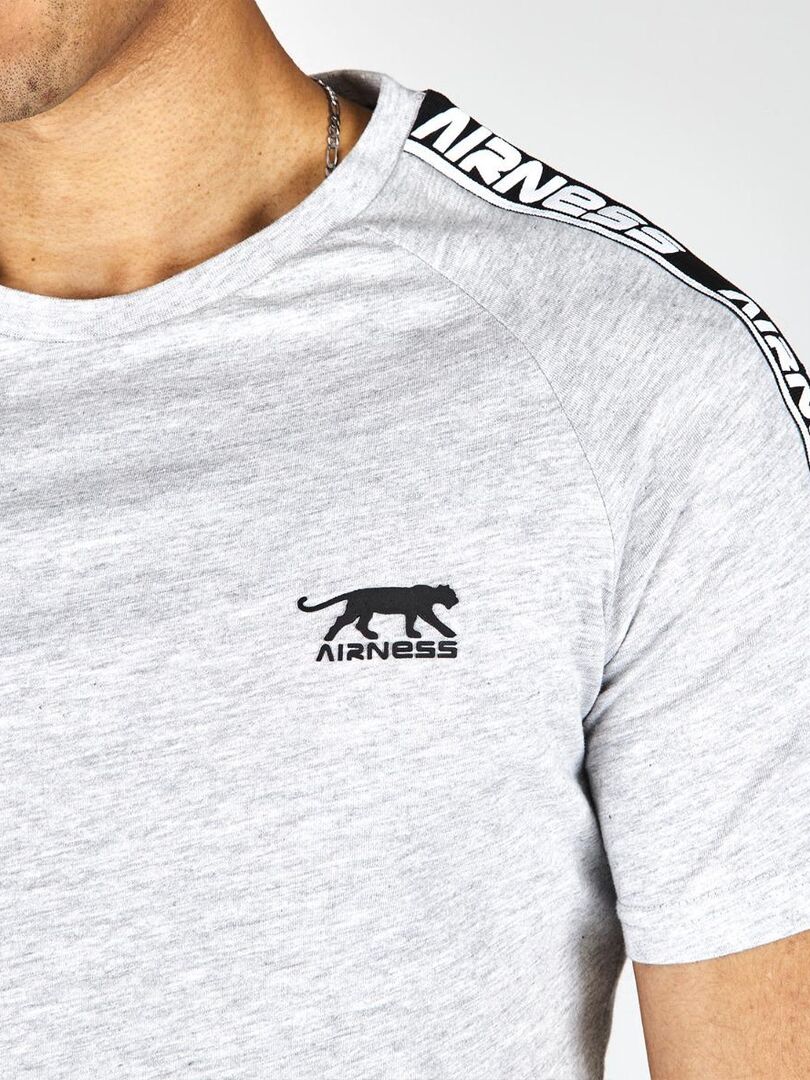 TEE SHIRT NERVE Airness - Noir - Kiabi - nu€