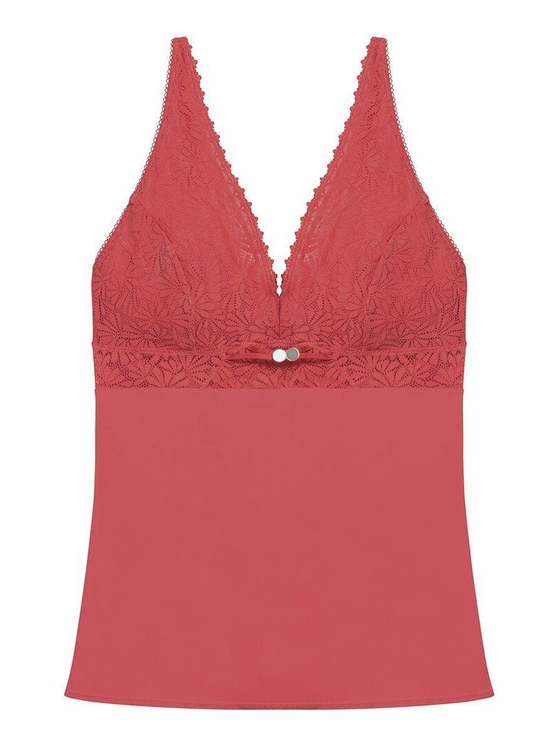 Top CHECK-IN - Pomm'Poire - Orange - Kiabi - 17.43€